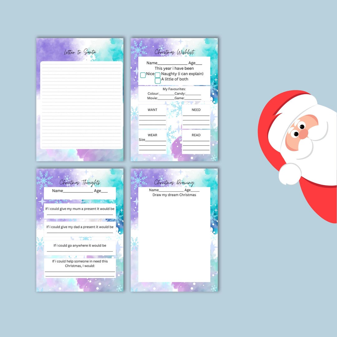 Ultimate Christmas Printable Bundle - Etsy
