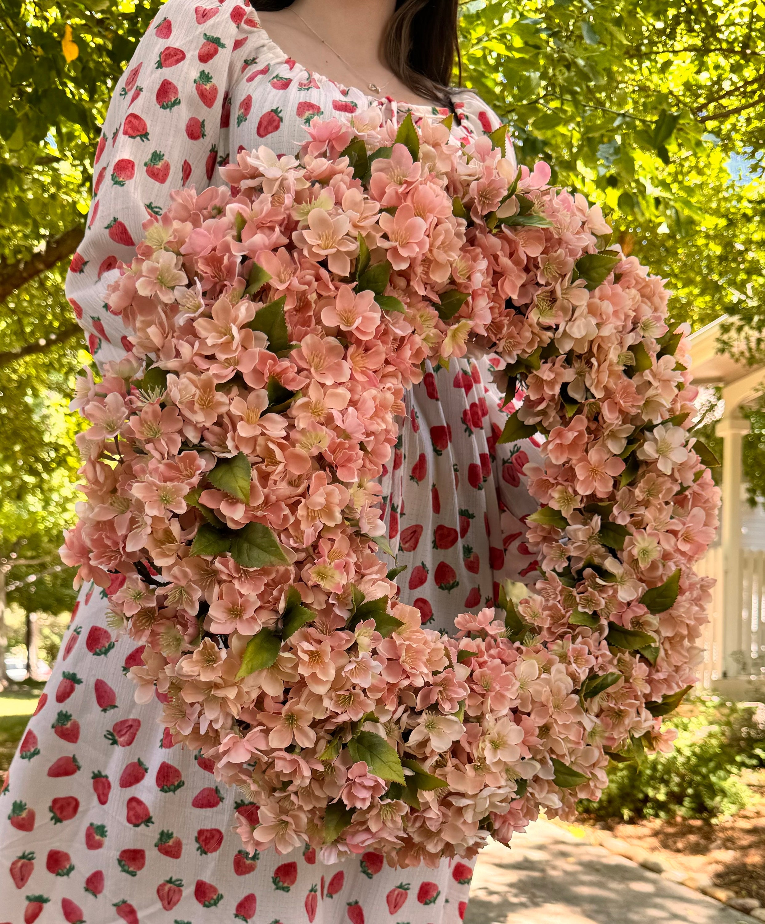 Apple Blossom Wreath - Etsy