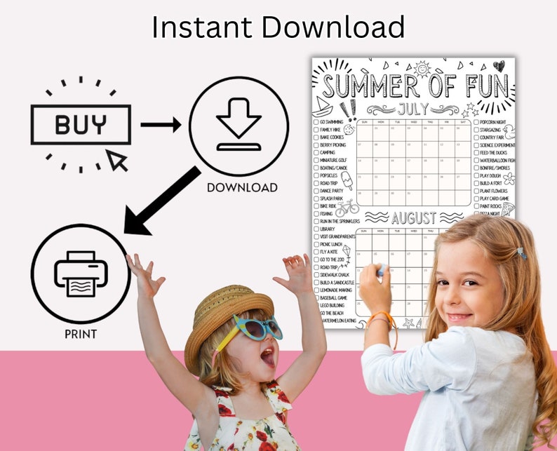 PRINTABLE Summer Countdown Poster, 2024, Summer Countdown, Summer ...