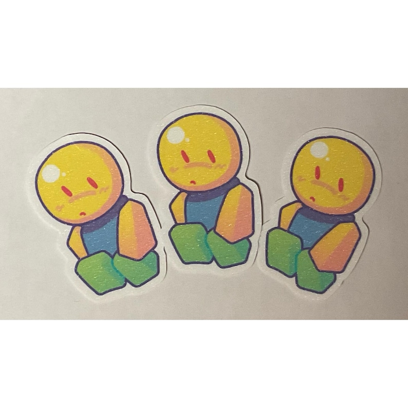 Noob 1.5" Phone Charm & 2" Sticker! - Etsy