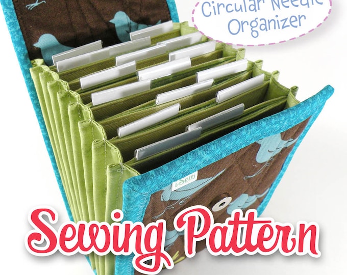 SEWING PATTERN Circular Needle Case Digital Download - Etsy