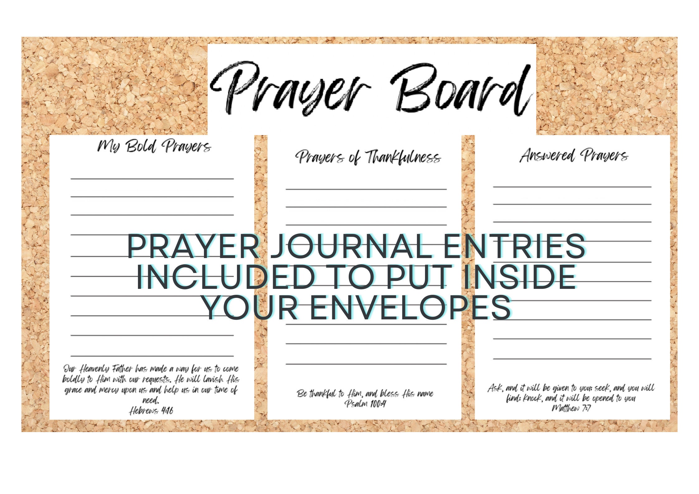 Digital Prayer Board Headers Prayer Boards Digital Download - Etsy