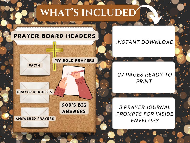 Digital Prayer Board Headers | Prayer Boards | Digital Download - Etsy