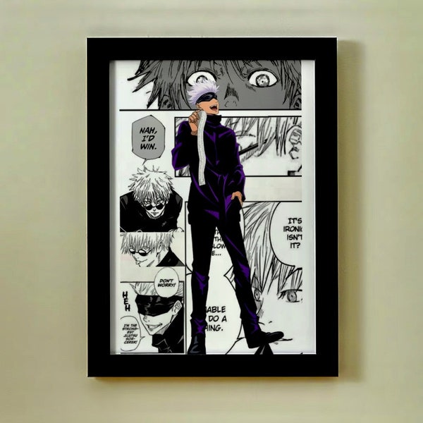 Gojo Manga Panels - Etsy