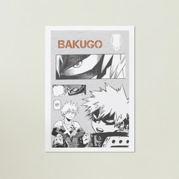 Bakugou Katsuki - Etsy