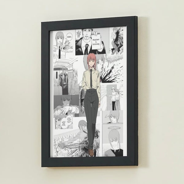 Chainsaw Man Manga Panel Poster - Etsy