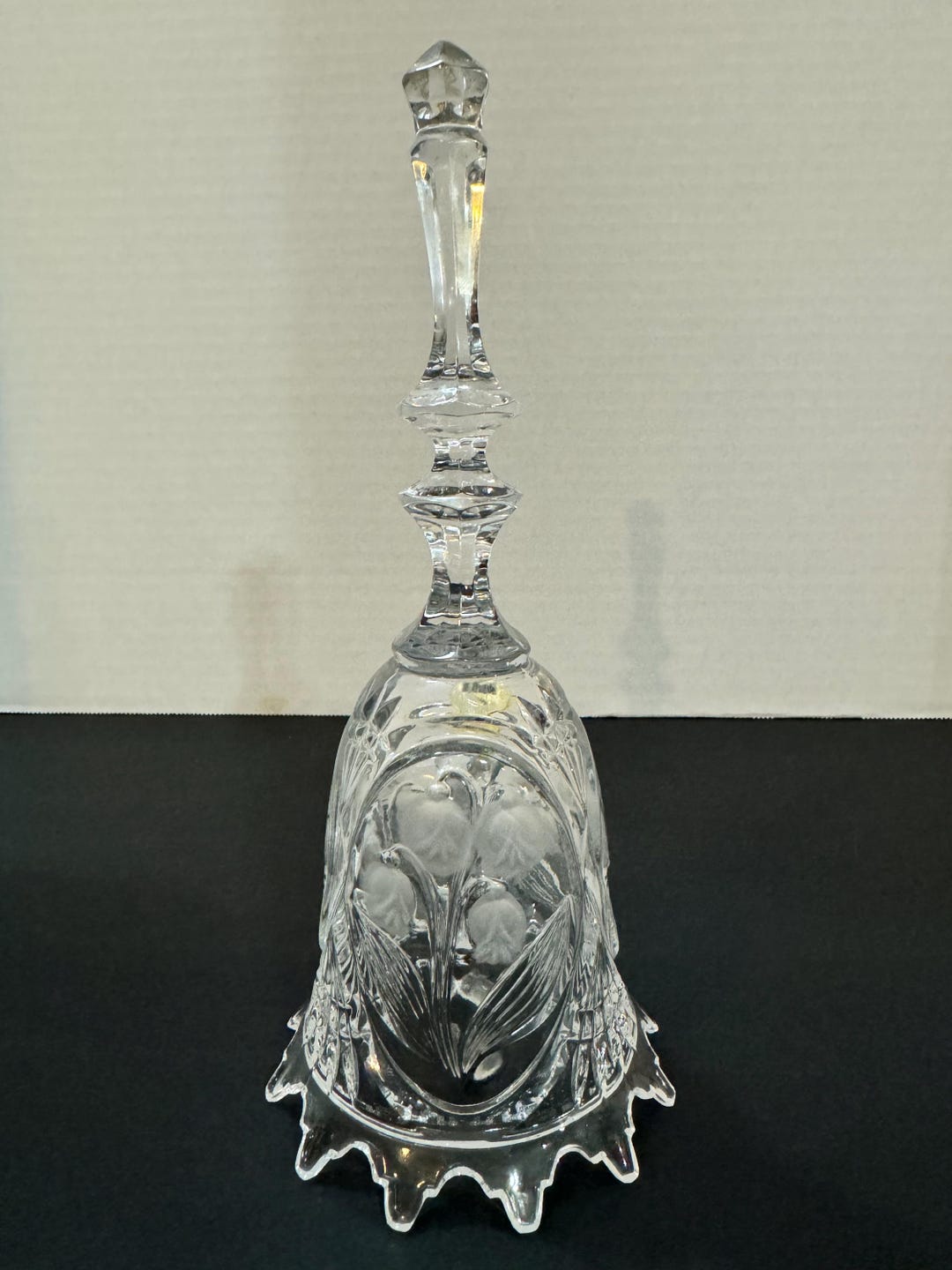 Lead Crystal Dinner Bell W/clapper - Etsy