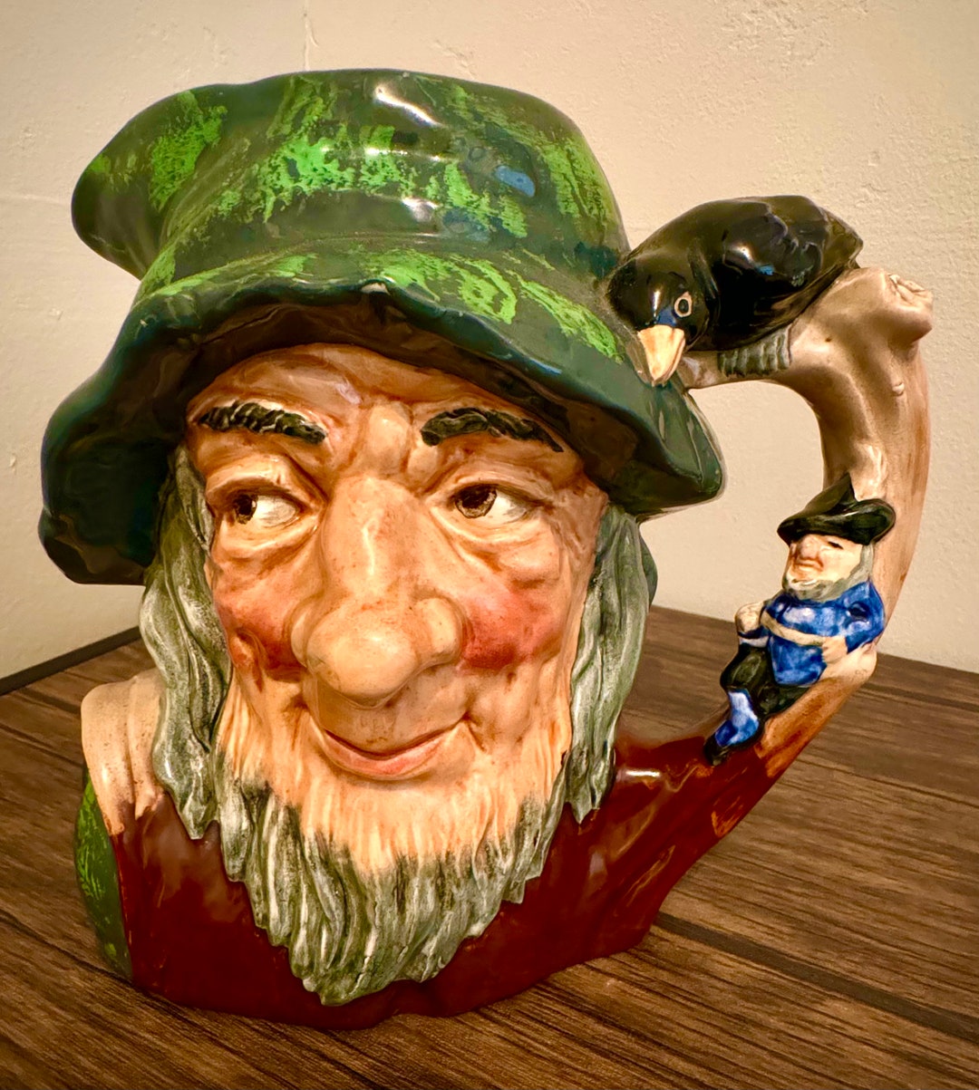 Rip Van Winkle Bone China Mini Royal Doulton Character Jug - Etsy