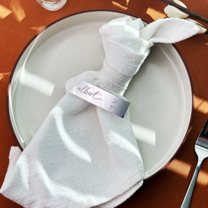 Modern Wedding Name Plate Setting Acrylic Wedding Name Place Card ...