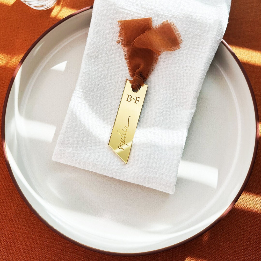 Name Plate Wedding Name Plate Wooden Setting Wedding Name Place Card ...