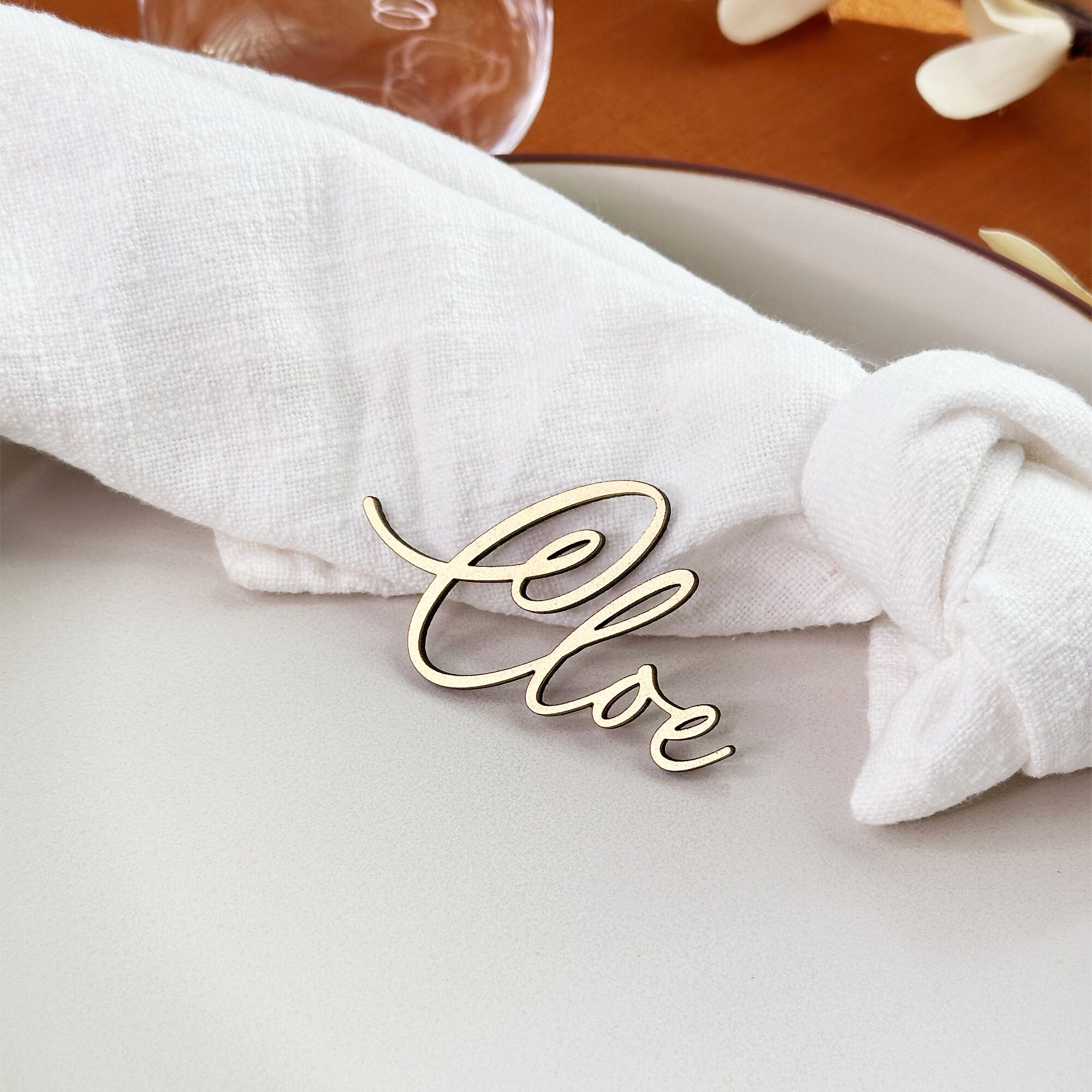 Name Plate Wedding Name Plate Wooden Setting Wedding Name Place Card ...