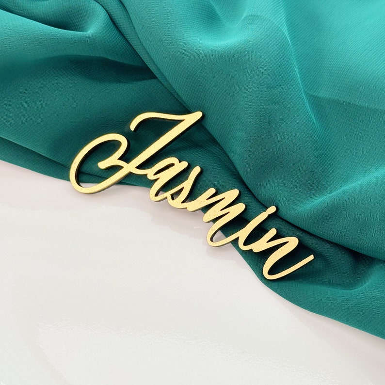 Name Plate Wedding Name Plate Wooden Setting Wedding Name Place Card ...