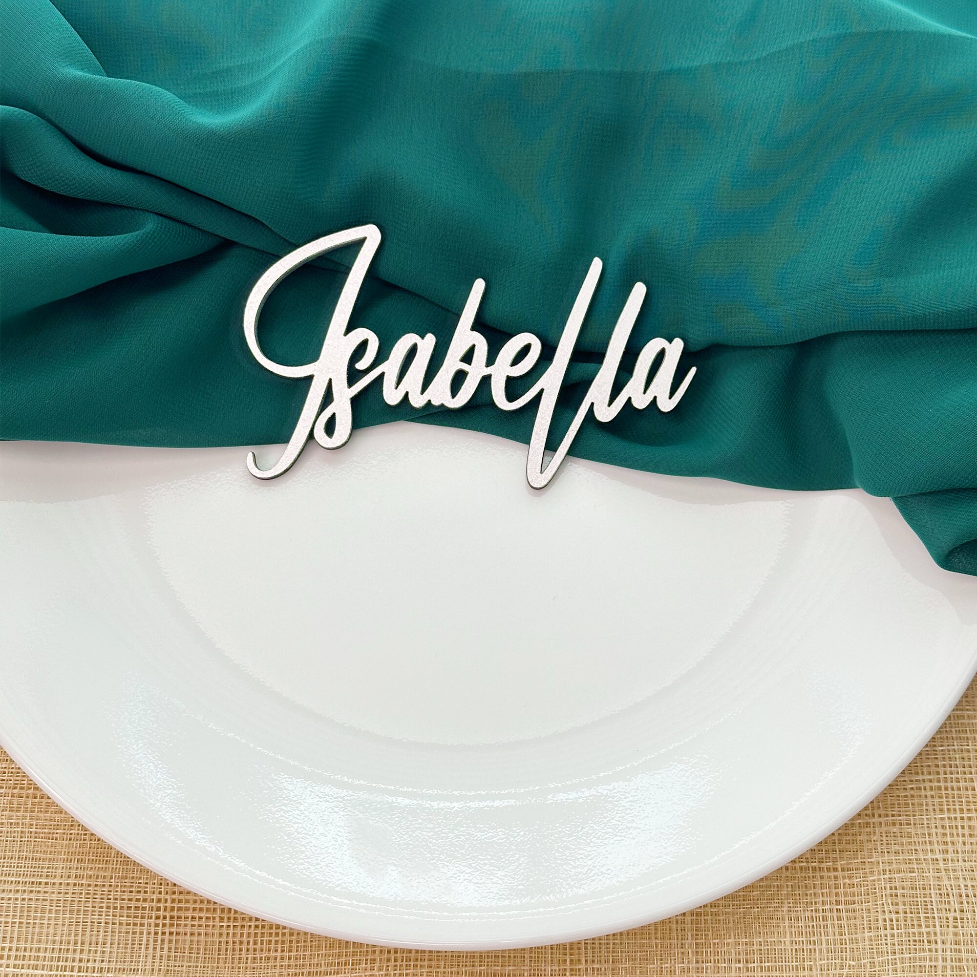 Name Plate Wedding Name Plate Wooden Setting Wedding Name Place Card ...