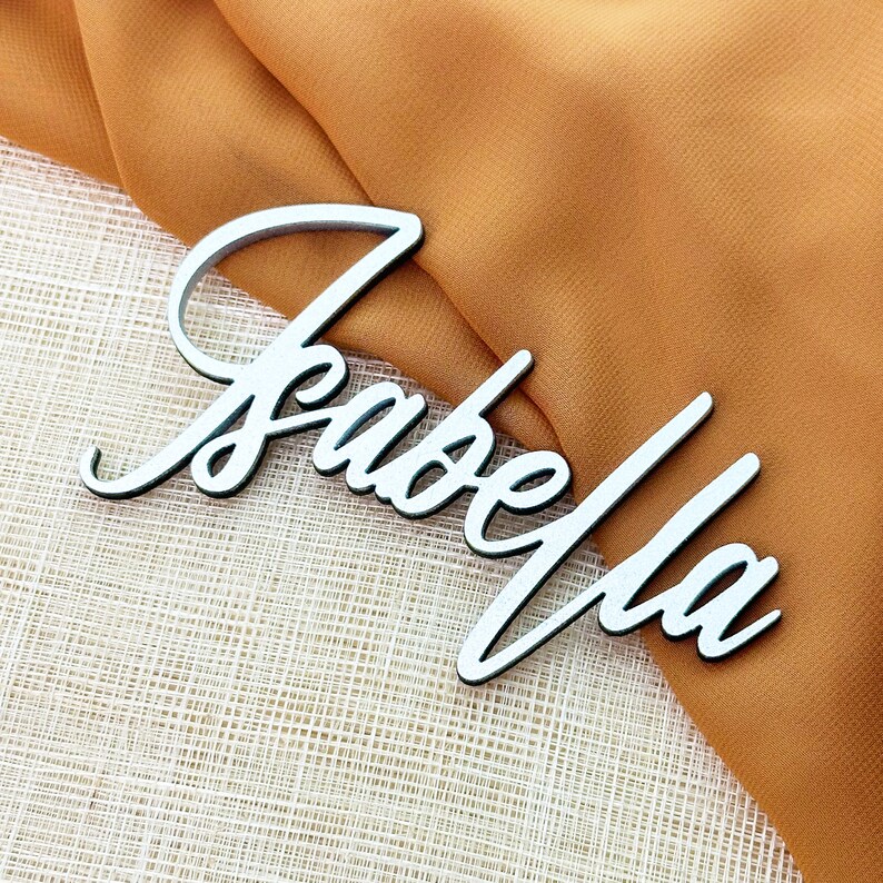 Name Plate Wedding Name Plate Wooden Setting Wedding Name Place Card ...