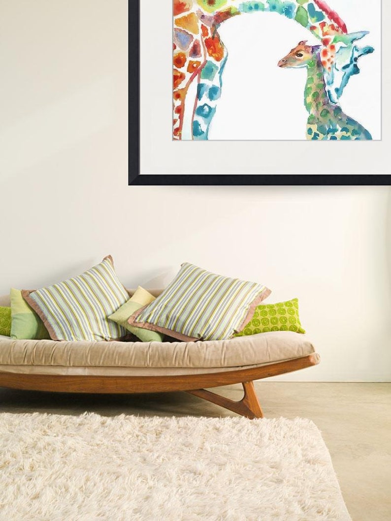 Giraffe Print Giraffes Wall Art Nursery Wall Art Nursery Print - Etsy
