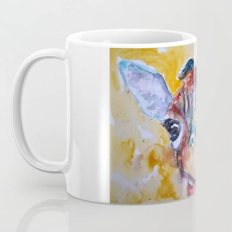 Giraffe Mug Baby Giraffe Safari Girlfriend Gift Giraffe Cup Giraffe ...