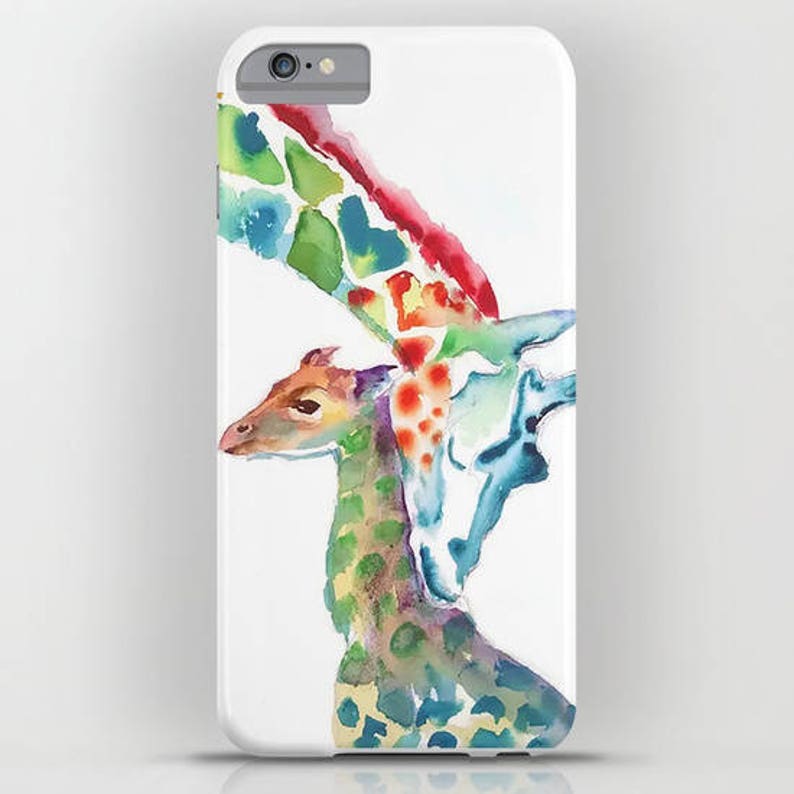 Giraffes iPhone 7 Case Giraffe Print iPhone 6 Giraffes Phone Case ...