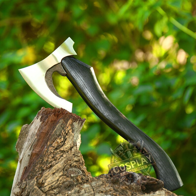 Axe Handmade Carbon Steel Viking Axe for Camping,hatchet for Logging ...