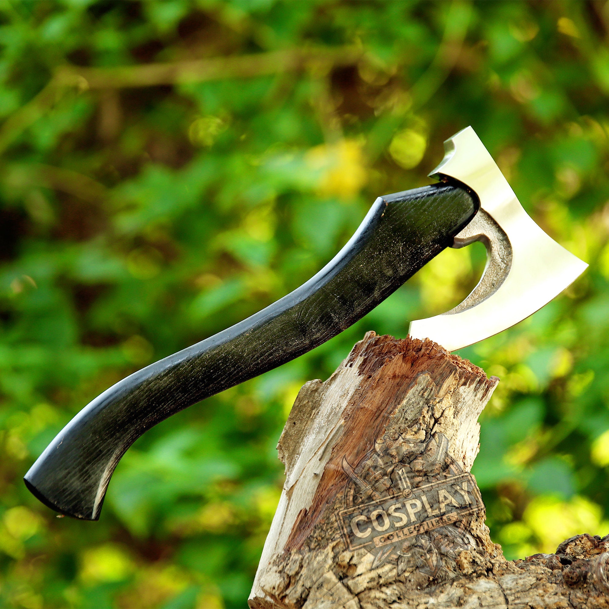 Axe Handmade Carbon Steel Viking Axe for Camping,hatchet for Logging ...
