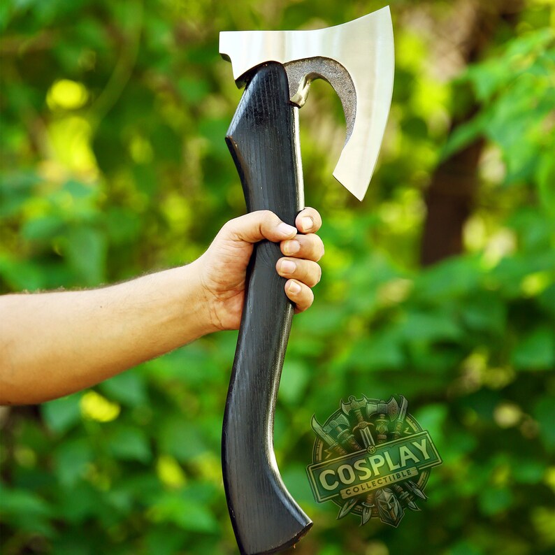 Axe Handmade Carbon Steel Viking Axe for Camping,hatchet for Logging ...