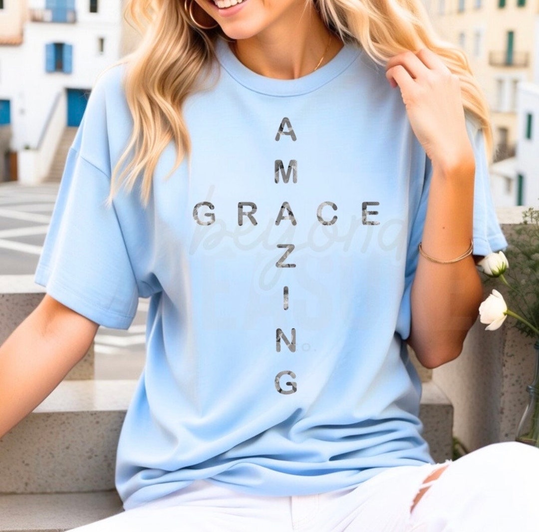 Amazing Grace PNG, Amazing Grace Shirt, Amazing Grace SVG, Christian ...