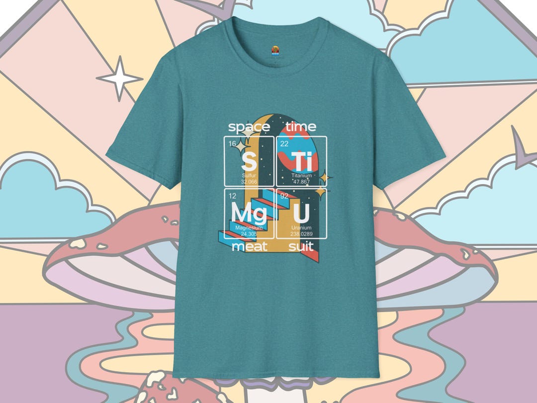 Space Time Meat Suit T-shirt: Psychedelic Alien Universe Tee - Etsy