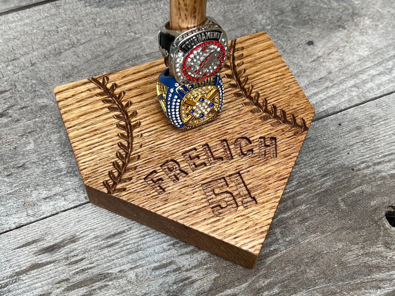 Baseball Ring Holder | Softball Ring Holder | Baseball Gift | Softball ...