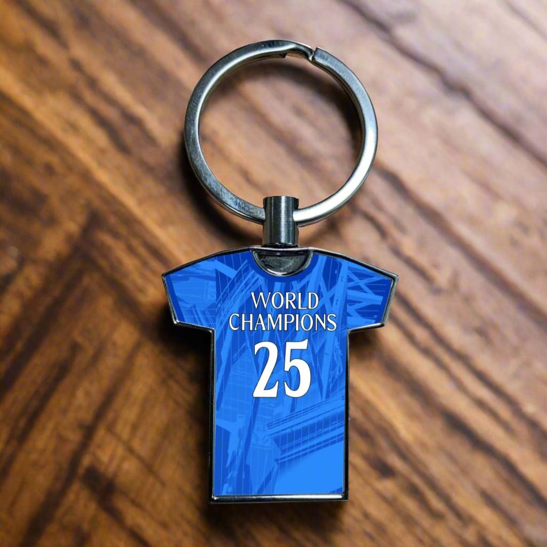 Chelsea World Champions Metal Keyring – Football Fan Souvenir - Etsy