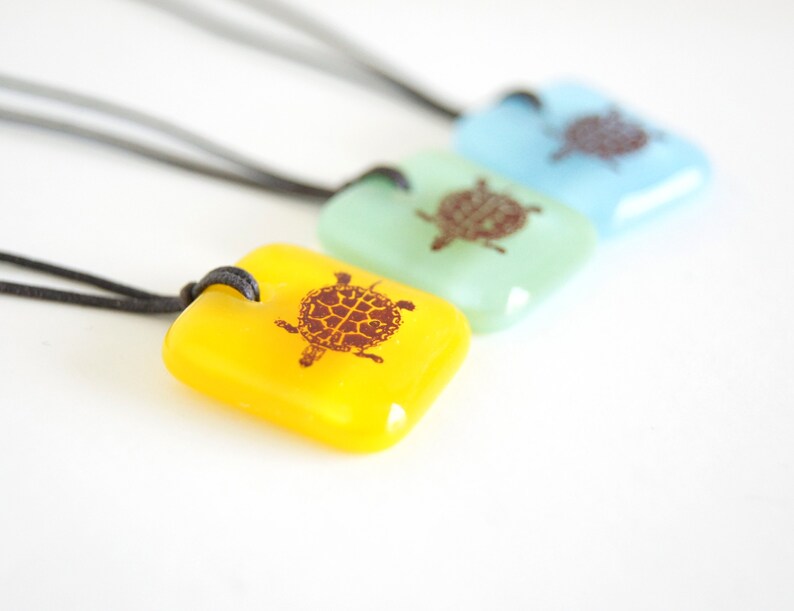 Turtle Necklace Cute Tortoise Jewelry Spirit Animal - Etsy