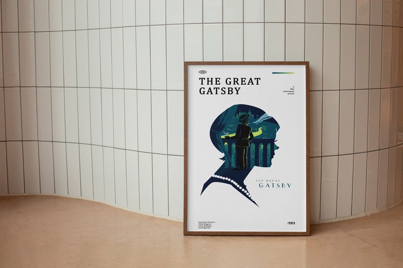 The Great Gatsby Poster, the Great Gatsby Wall Decor, the Great Gatsby ...