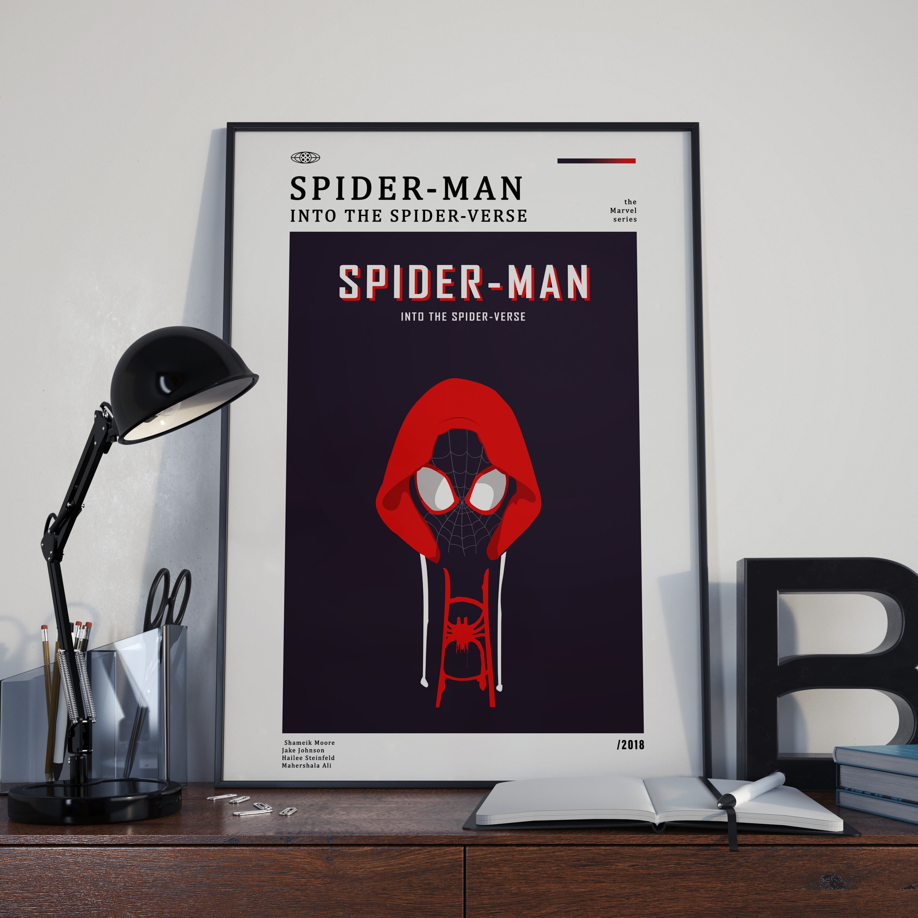Spider-man: Into the Spider-verse Poster, Spiderman Into the Spider ...