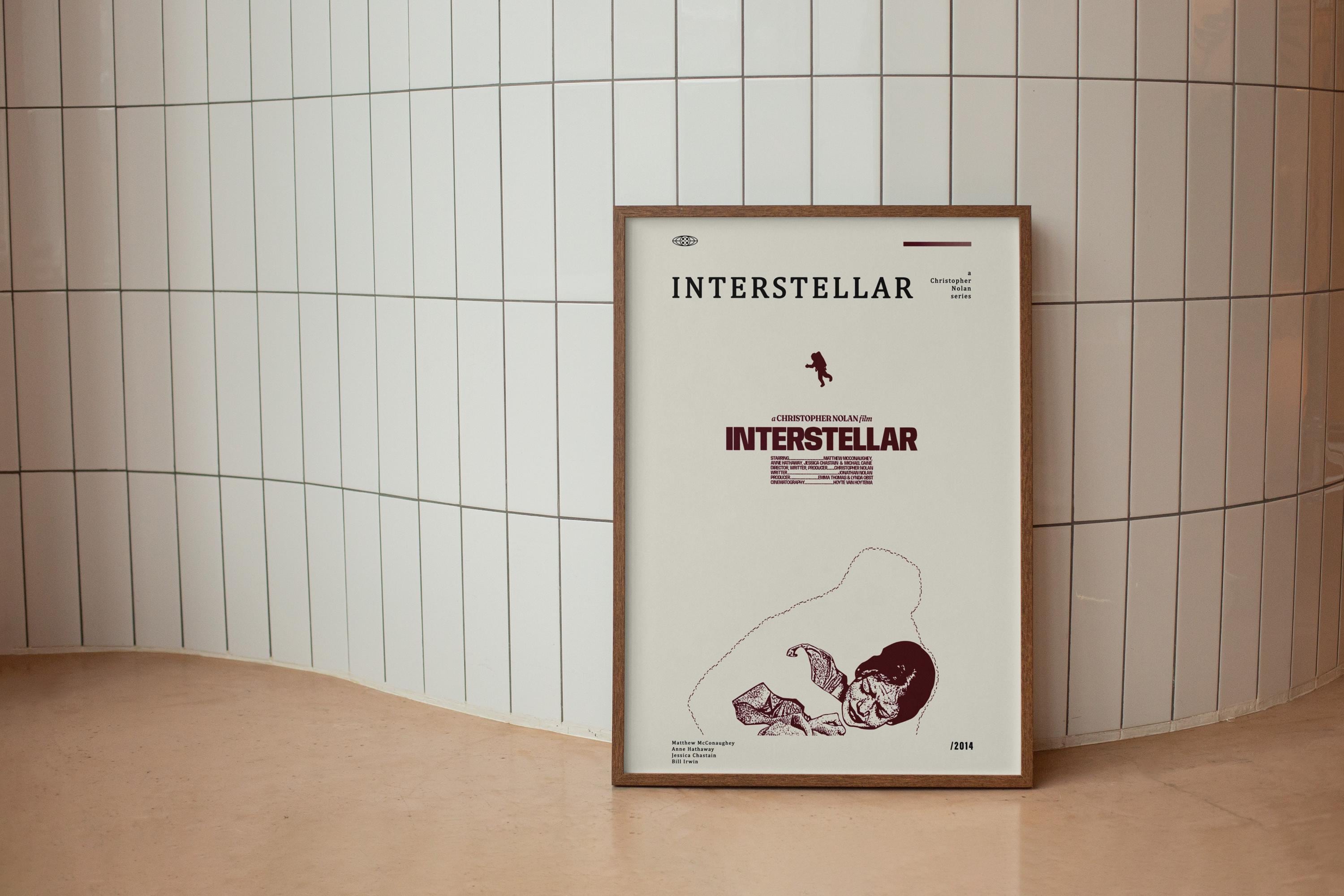 Interstellar Movie Poster, Interstellar Wall Decor, Interstellar Poster ...