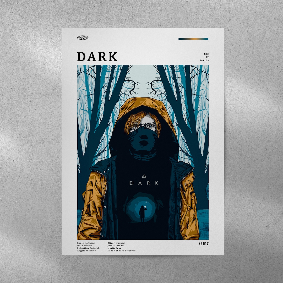 Dark Tv Series Poster,dark Wall Decor, Dark Poster Print, Vintage Retro ...