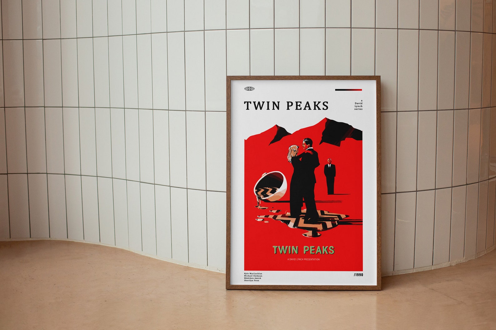 Twin Peaks Movie Poster, Twin Peaks Wall Decor, Twin Peaks Poster Print ...