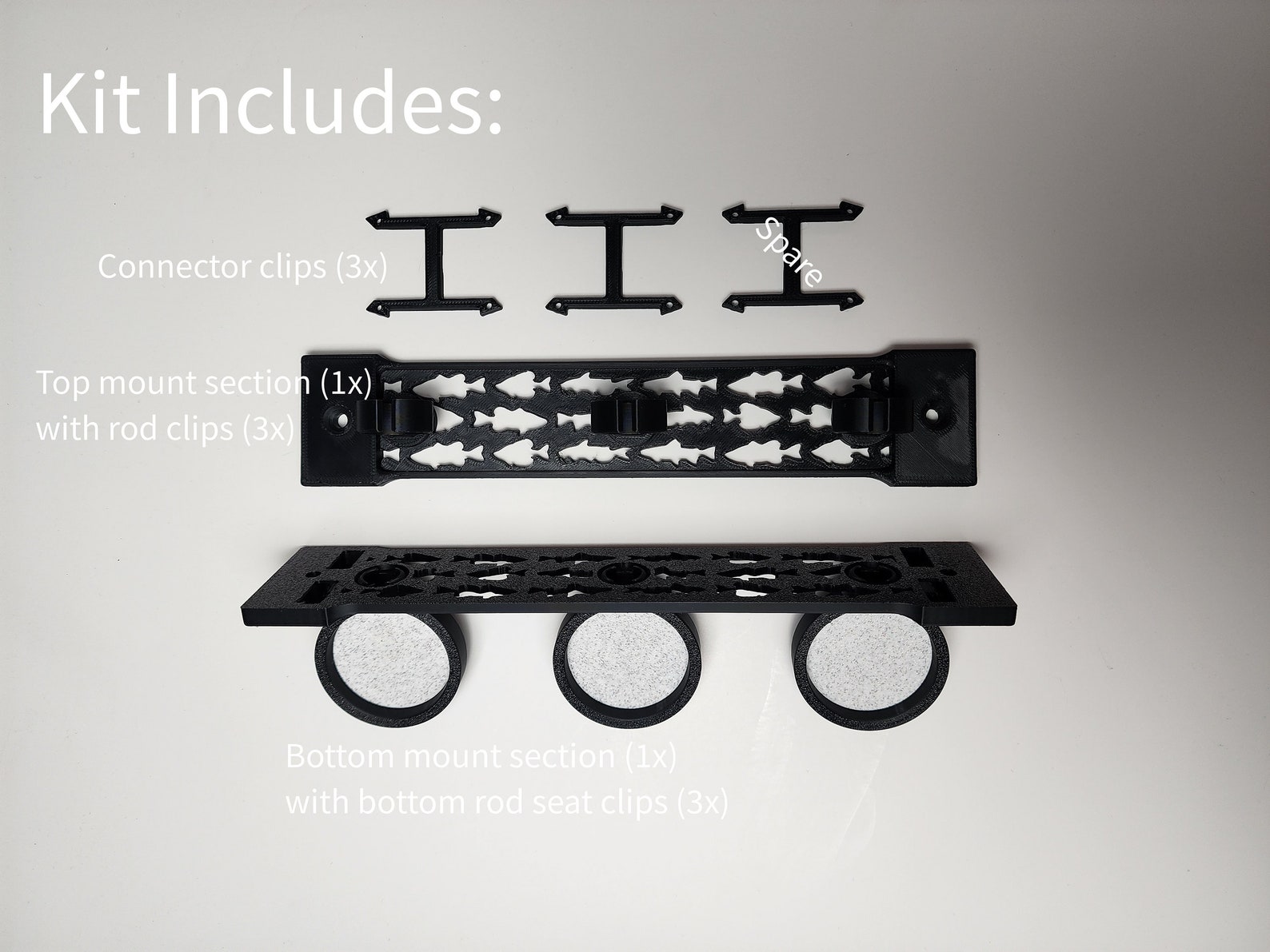 Fishing Rod Wall Mount: Modular System for Infinite Expansion - Etsy