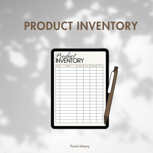 Kitchen Inventory Tracker – Food Stock & Pantry Organizer, A4 A5 ...