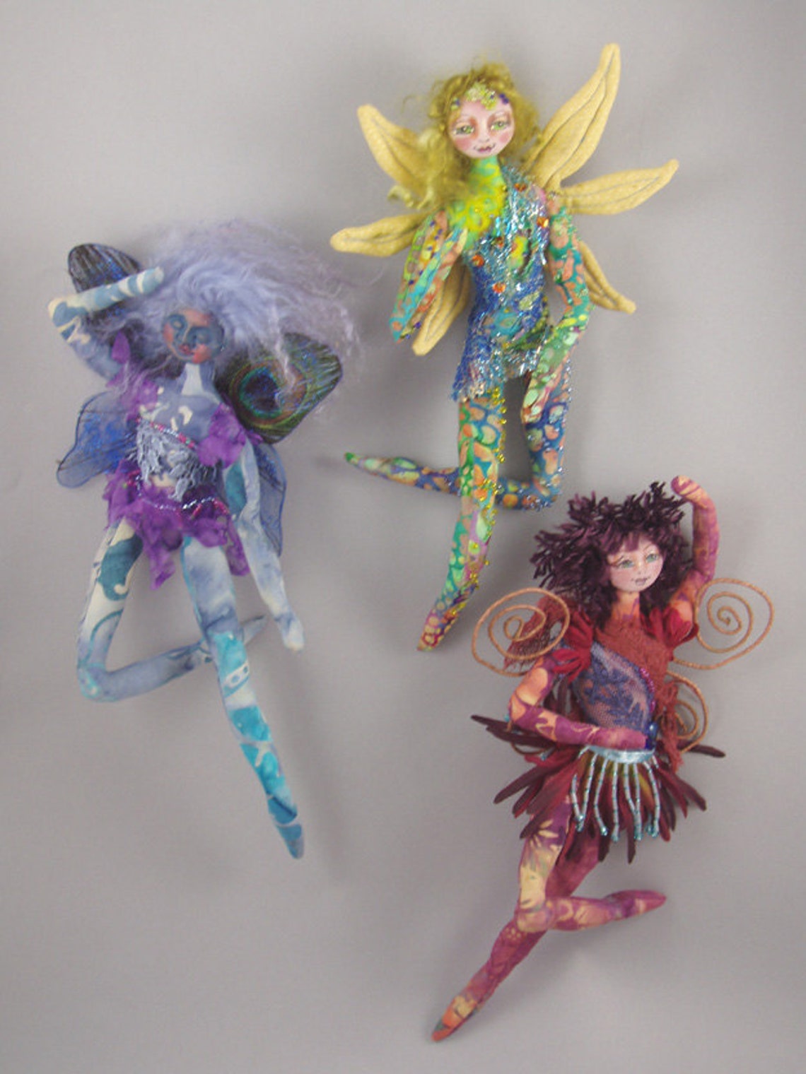 FANTA, E-pattern for 12" Hanging Fairy With Wire Armature - Etsy