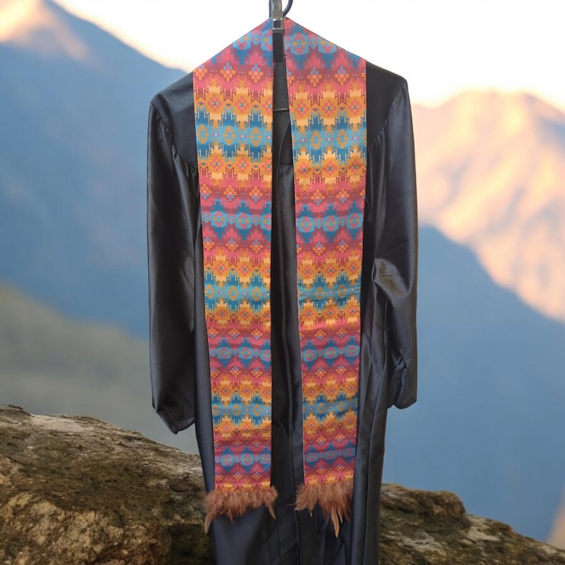 Native American Graduation Stole - Etsy