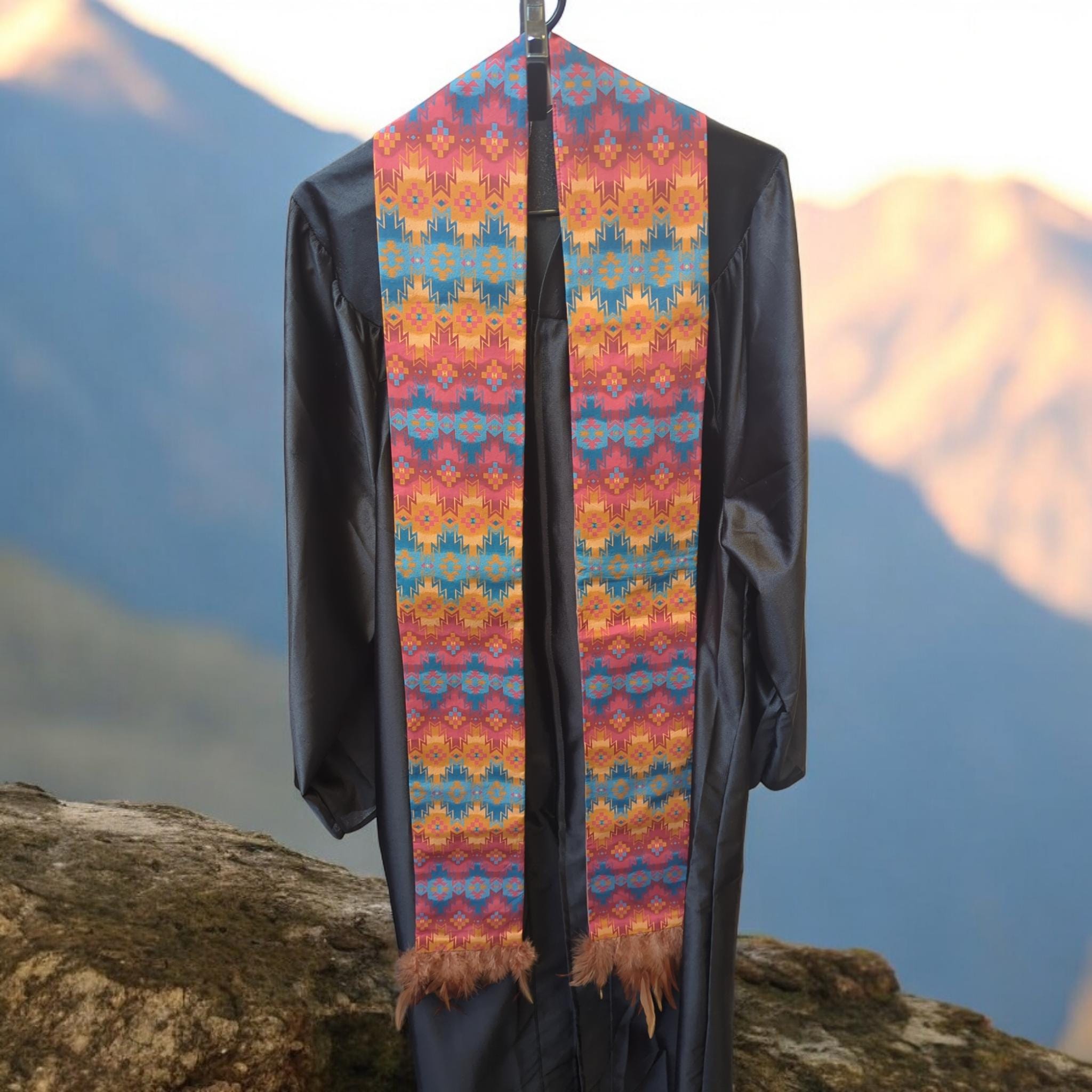 Native American Graduation Stole - Etsy