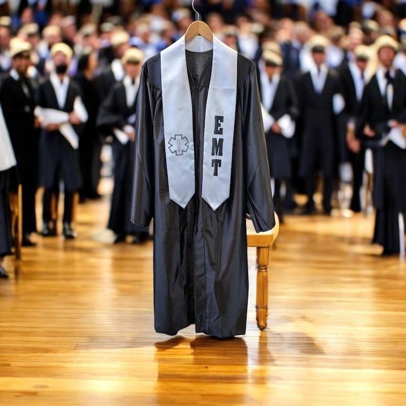 EMT Graduation Stole - Etsy