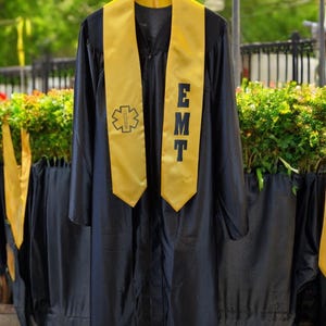 EMT Graduation Stole - Etsy
