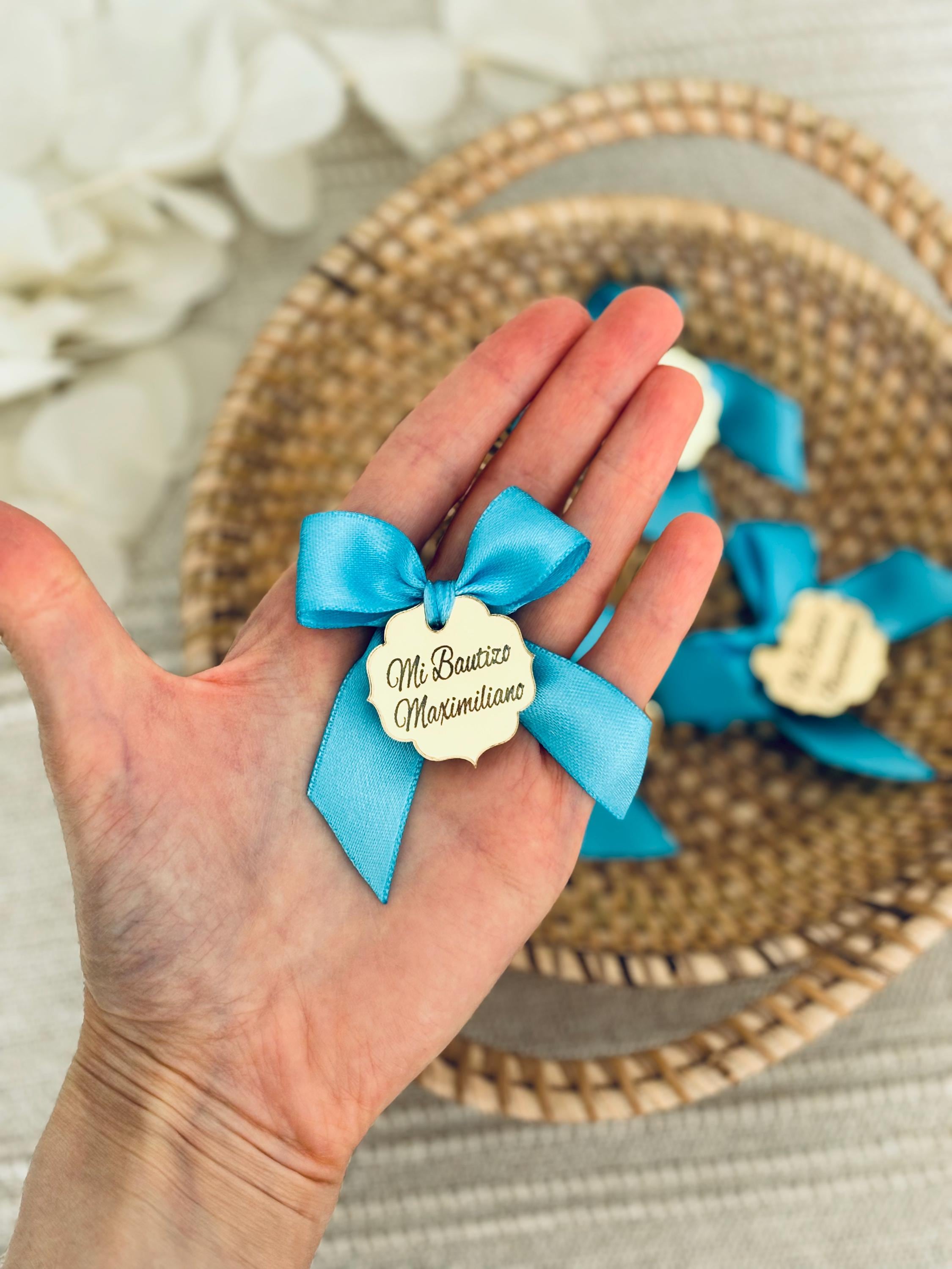 Custom Cross Baptism Name Tag, Baptism Favor Tag, Lettering Name Logo ...