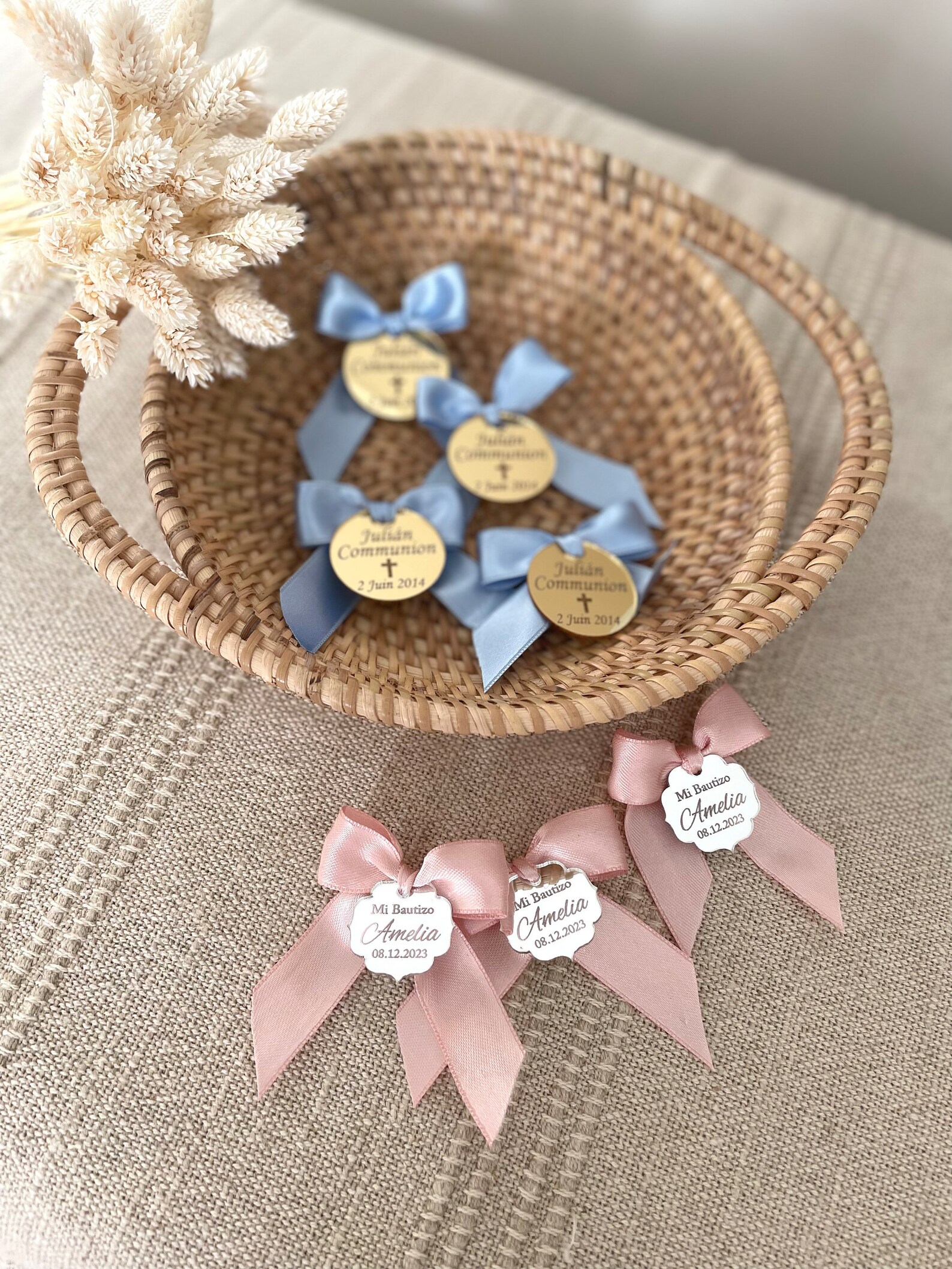 Personalized Baptism Favor Tag, Cross Baptism Name Tag, Lettering Name ...