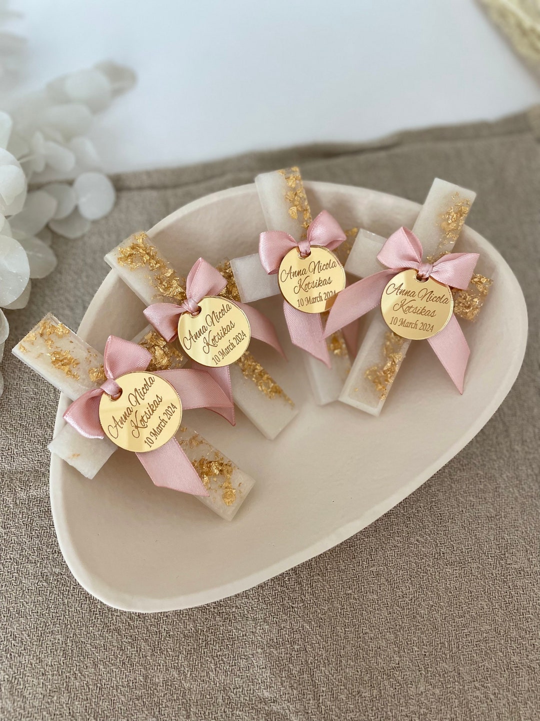 Personalized Baptism Favors, Baptism Gift Girl & Boy, Christening ...