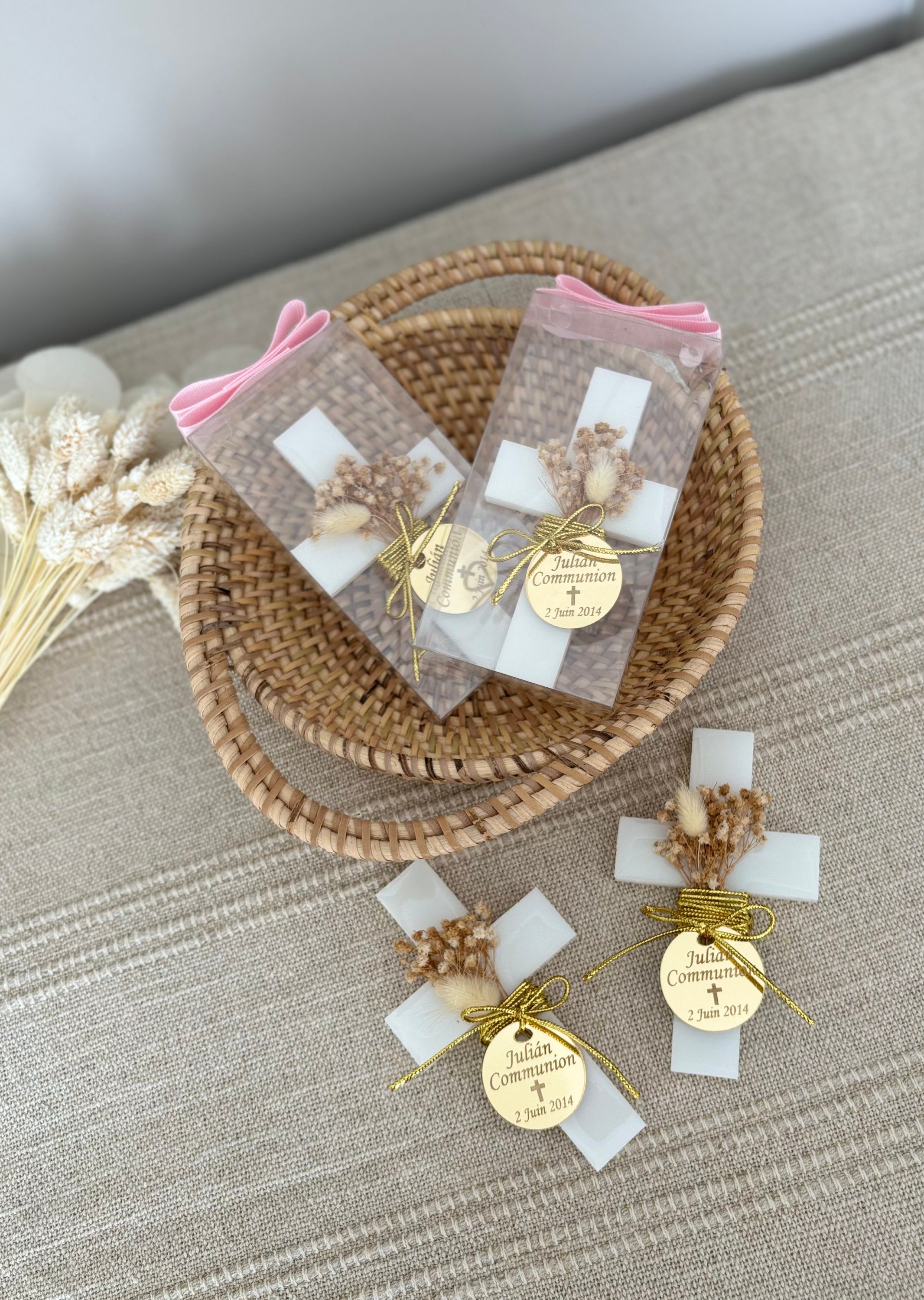 Personalized Baptism Party Favors, Christening Favors, Mi Bautizo ...