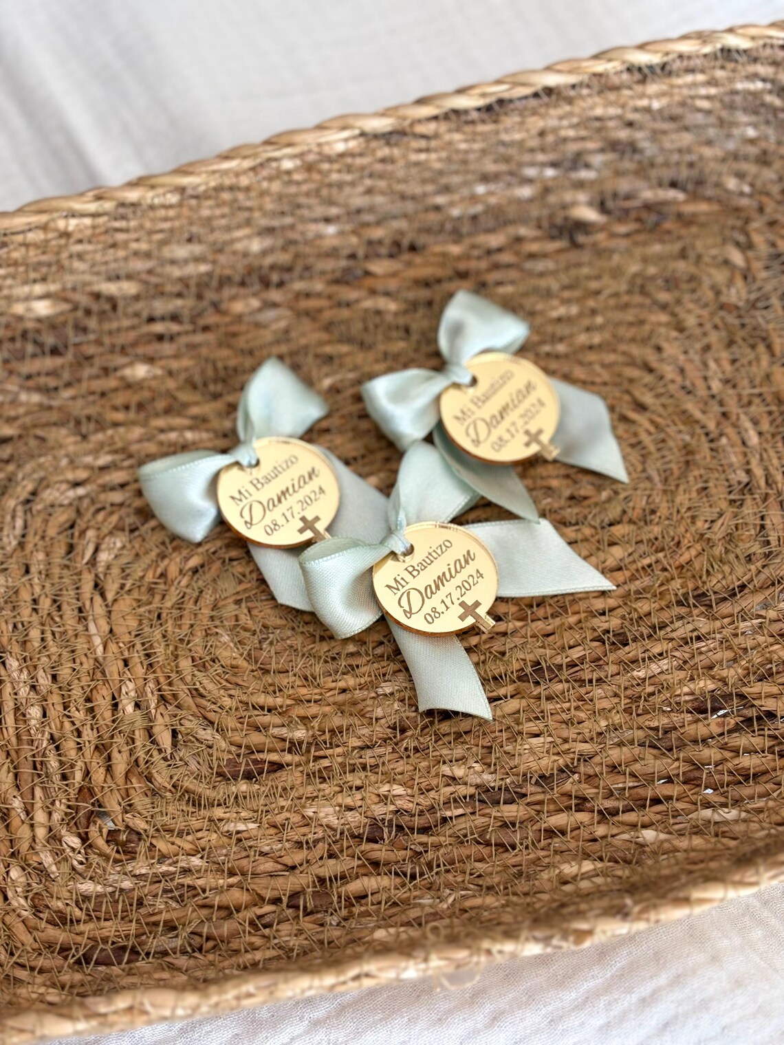 Personalized Baptism Favor Tag, Cross Baptism Name Tag, Lettering Name ...