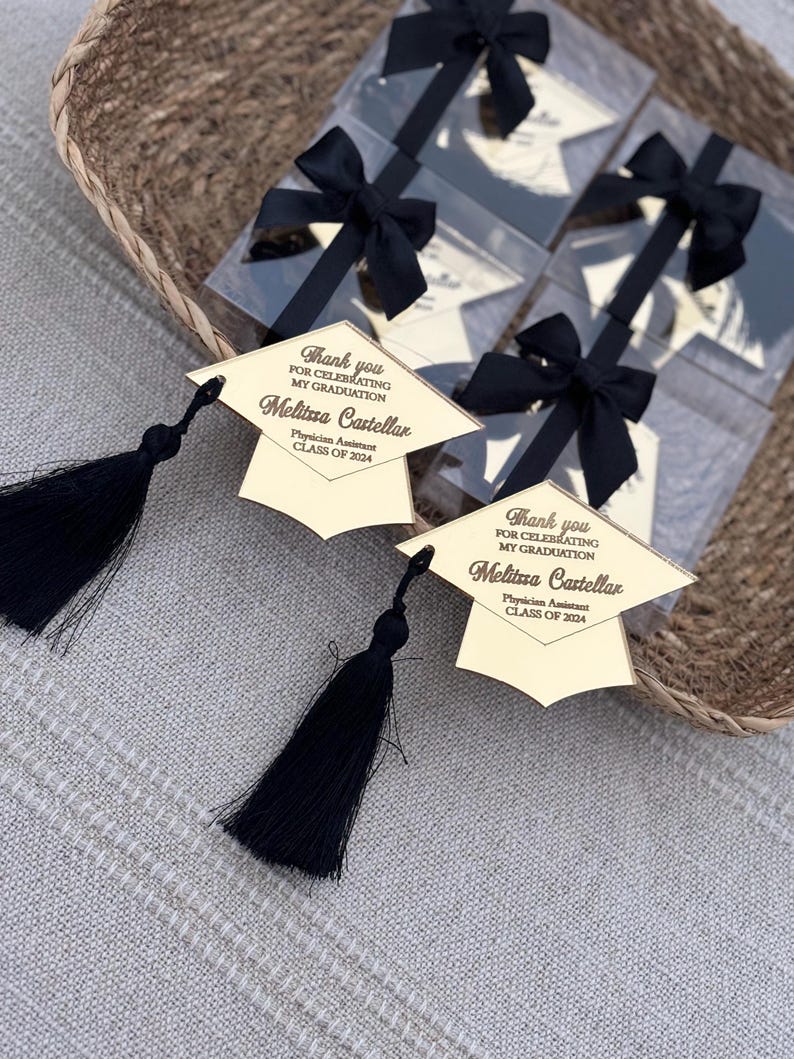 Graduation Cap Magnets, Class of 2025, Graduation Favors, Graduation ...