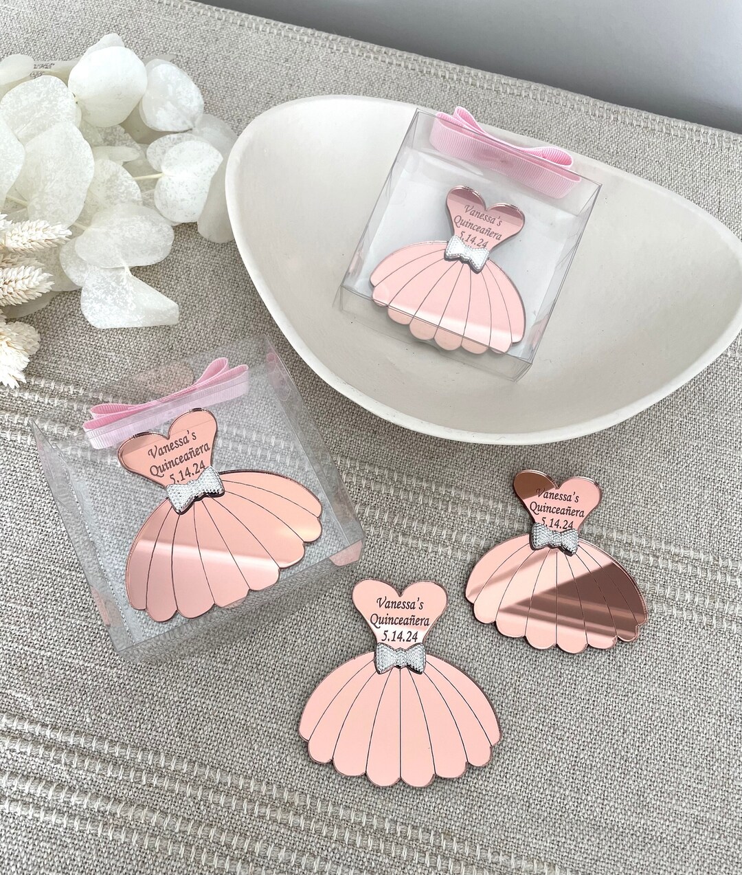 Custom Sweet 16 Favors for Guests, Quinceañera Favors, Mis Quince ...