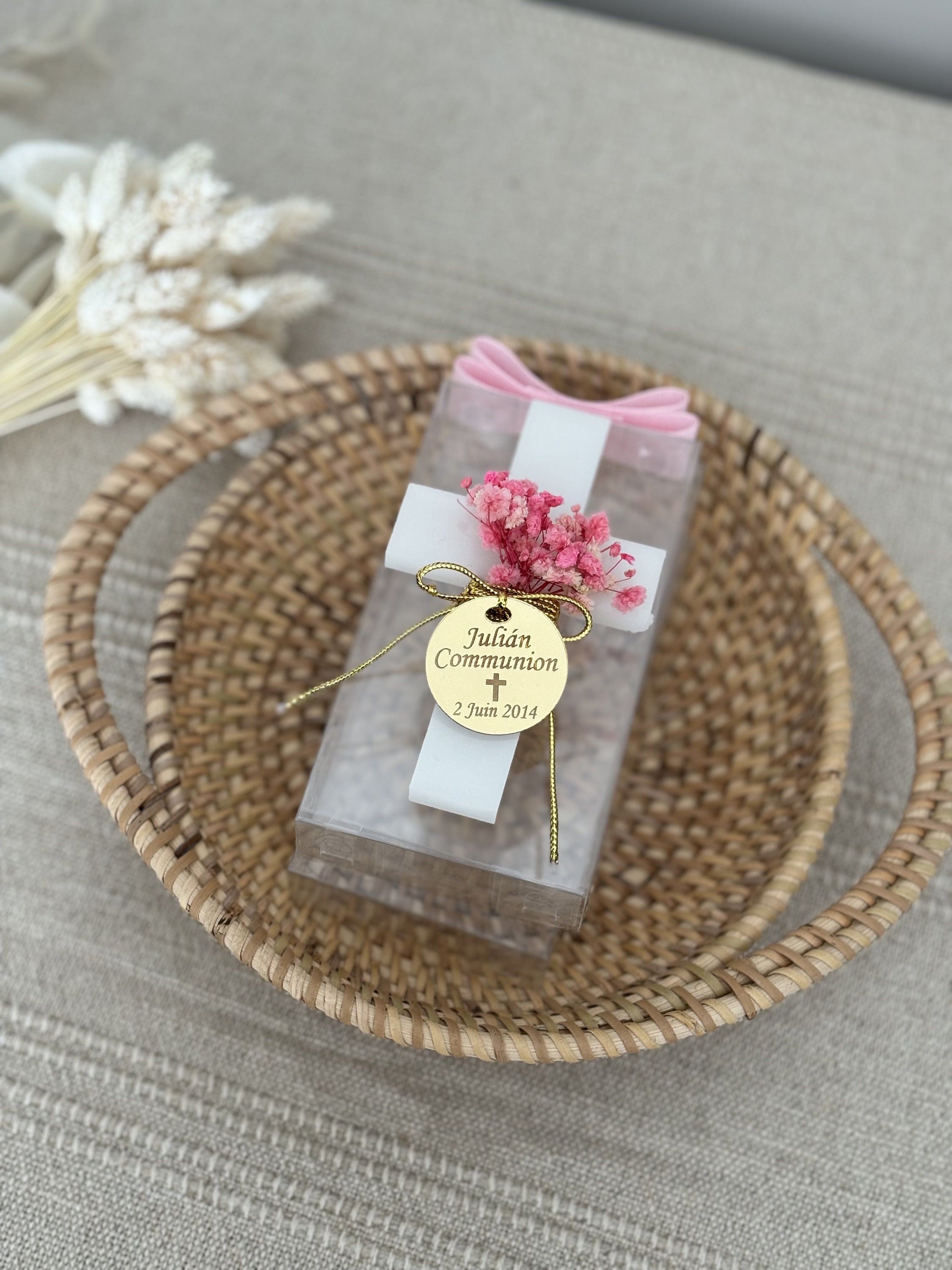 Personalized Baptism Party Favors, Christening Favors, Mi Bautizo ...