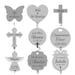 Personalized Baptism Favor Tag, Cross Baptism Name Tag, Lettering Name ...